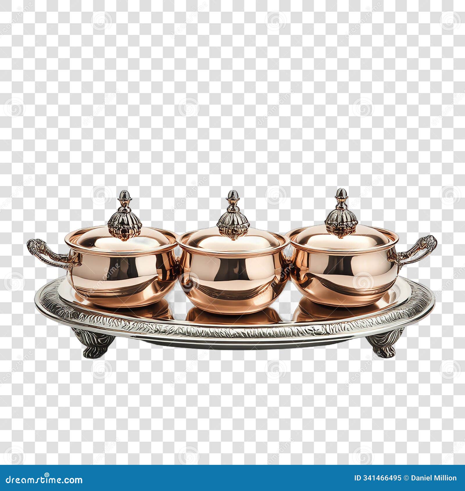 Chafing dish set stock illustration. Illustration of custard - 341466495