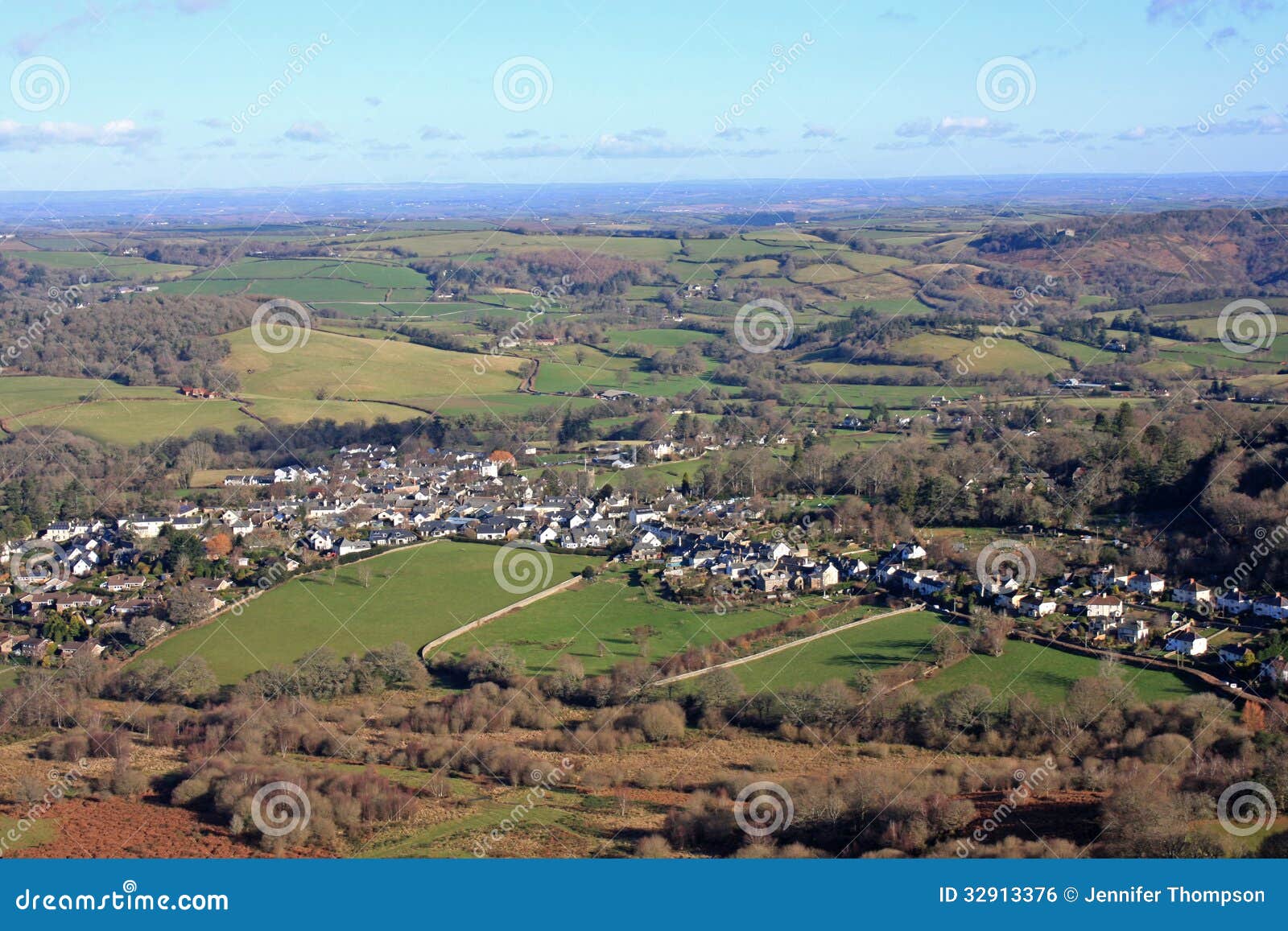 Chagford, Devon stock photo. Image of culture, village - 32913376