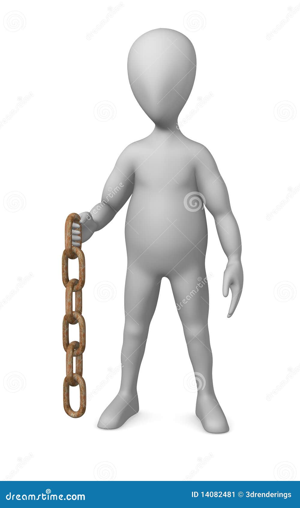 Chain stock illustration. Illustration of castle, render - 14082481