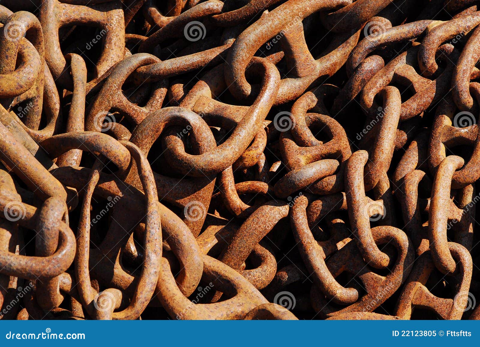 Chain stock image. Image of fishing, equipment, steel - 22123805