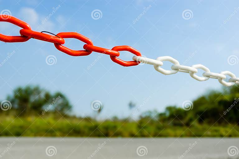 The chain stock image. Image of isolation, white, depth - 28726215