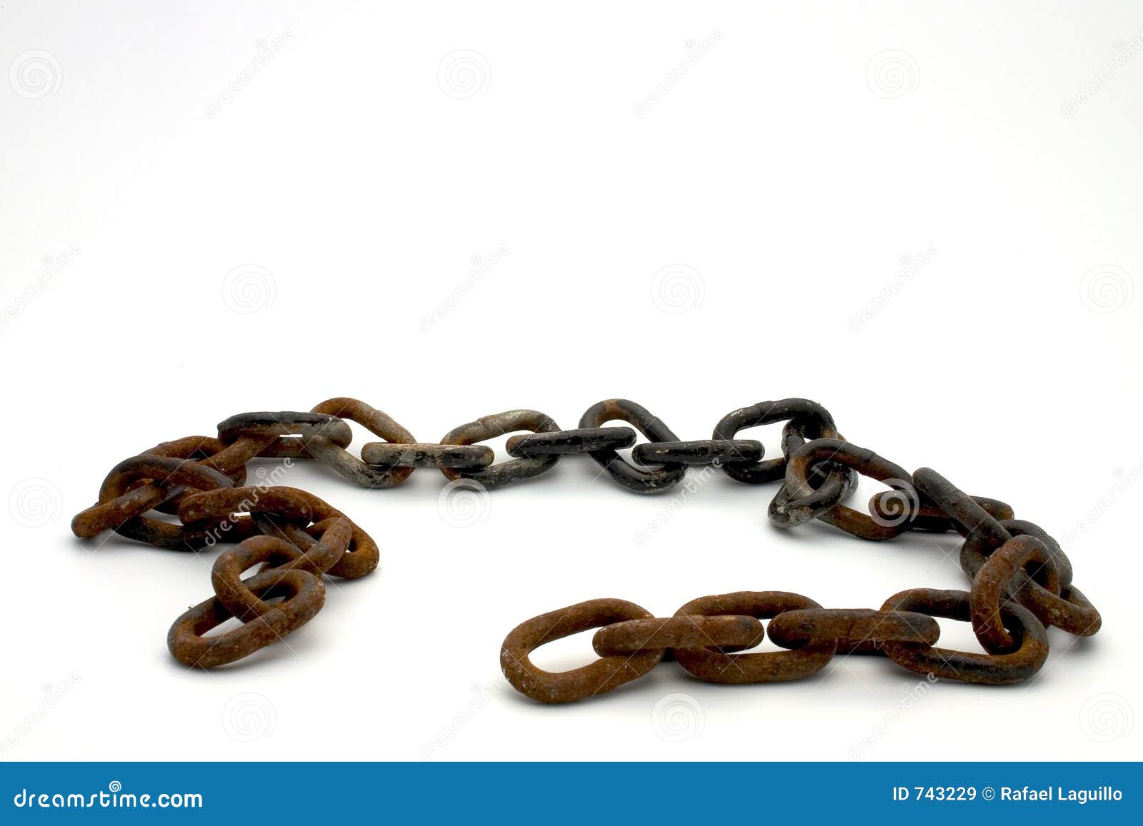 Chain stock image. Image of rusted, chain, linked, chains - 743229