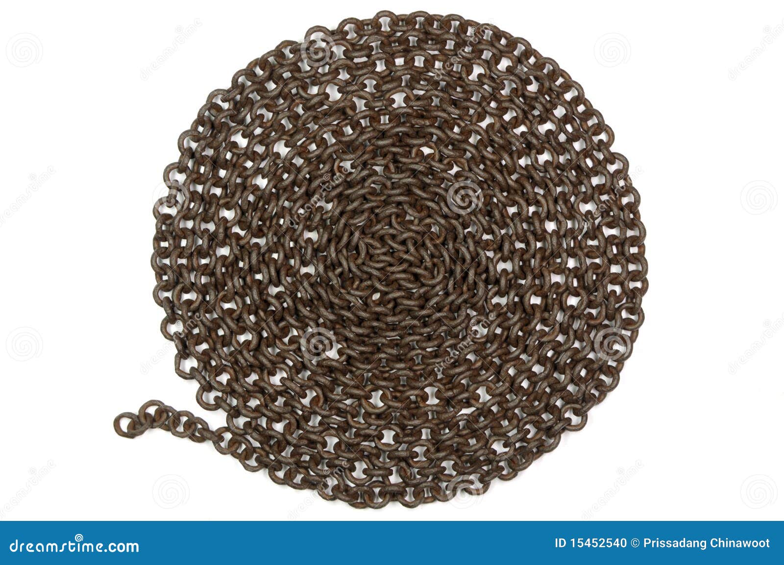 Chain background. stock photo. Image of circle, lock - 15452540