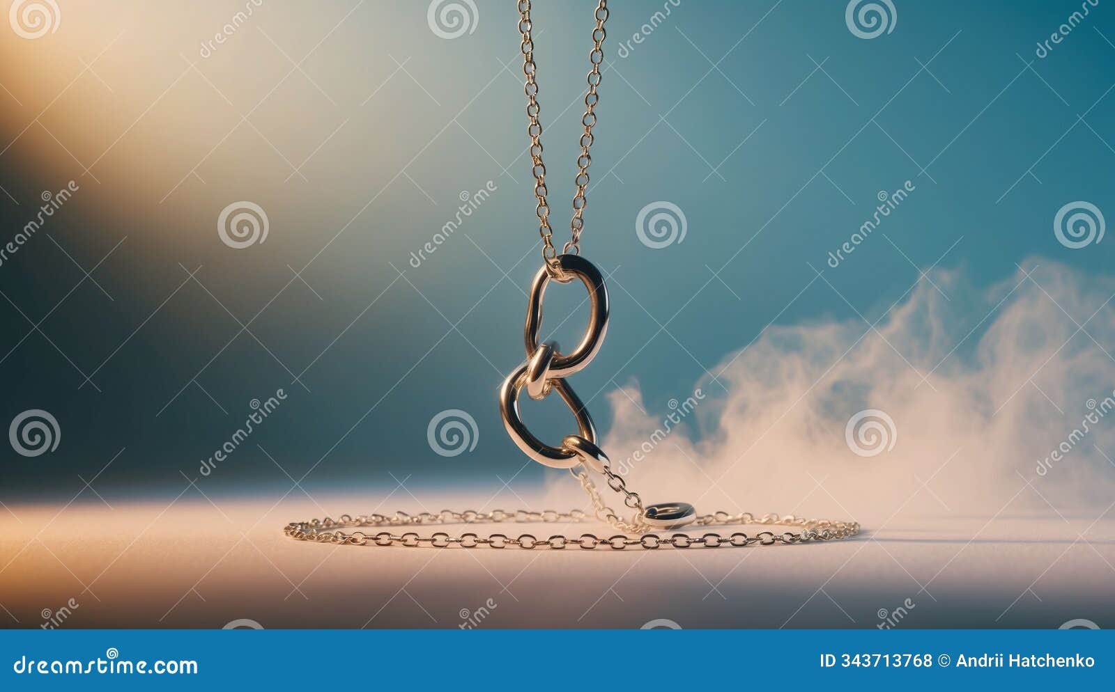 A Chain Being Broken, Symbolizing Liberation from Emotional Pain Stock ...