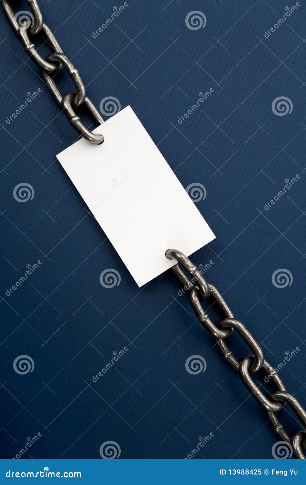 Chain and Blank paper stock image. Image of agreement - 13988425