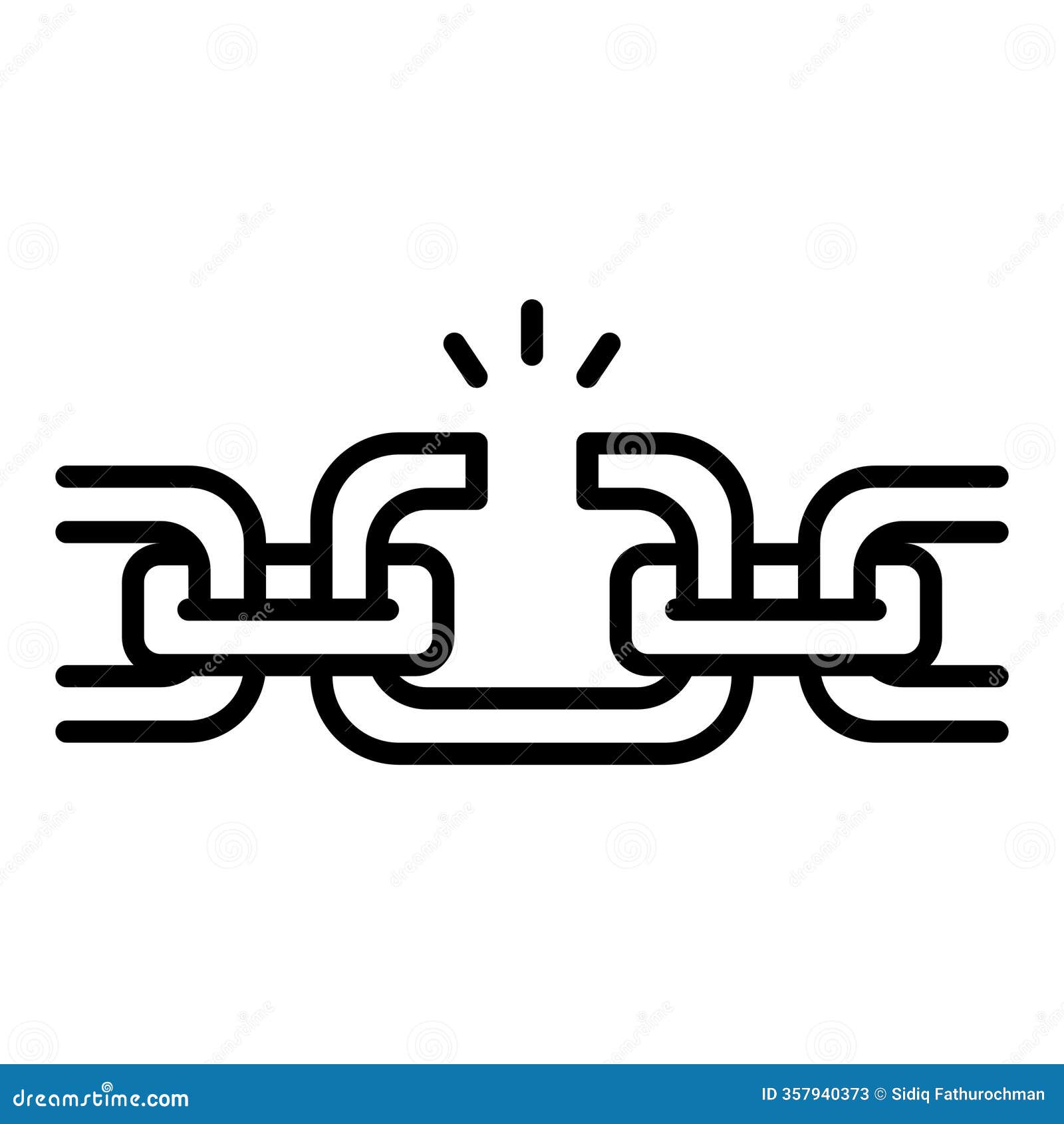 Weakness stock illustration. Illustration of chain, safety - 357940373