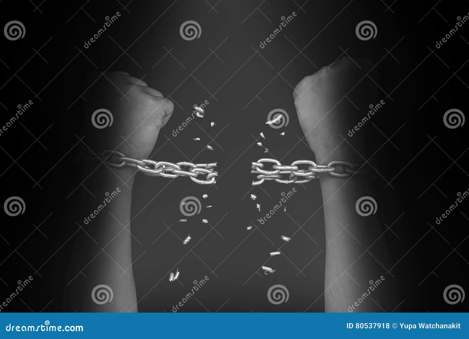 Chain break stock photo. Image of chain, control, slave - 80537918