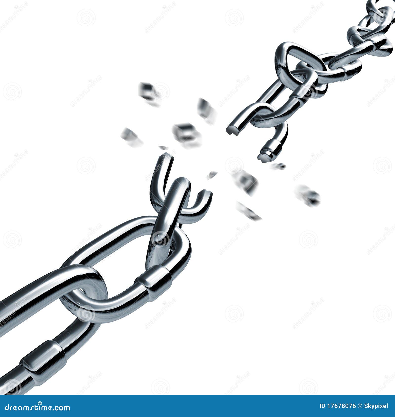 Chain Breaking Broken Link Disconnected Connection Stock Illustration ... Chain Breaking Broken Link Disconnected Connection Stock Illustration ...