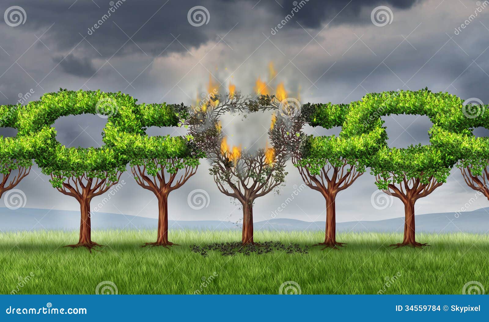 Chain Breaking stock illustration. Illustration of escape - 34559784