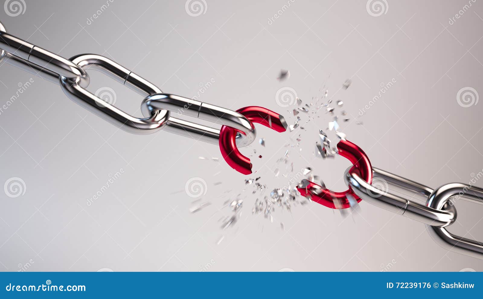 Chain breaking stock illustration. Illustration of break - 72239176