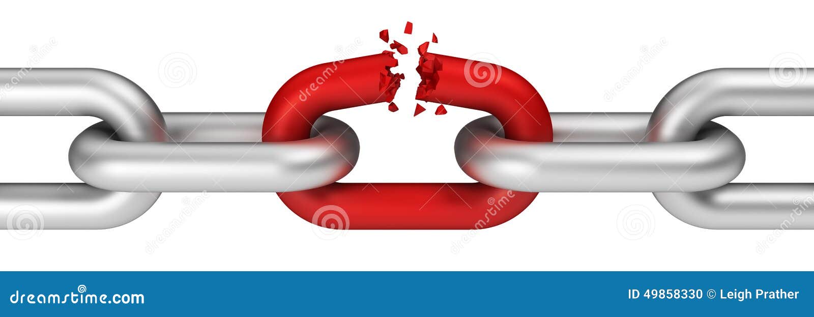 Chain breaking stock illustration. Illustration of metal - 49858330