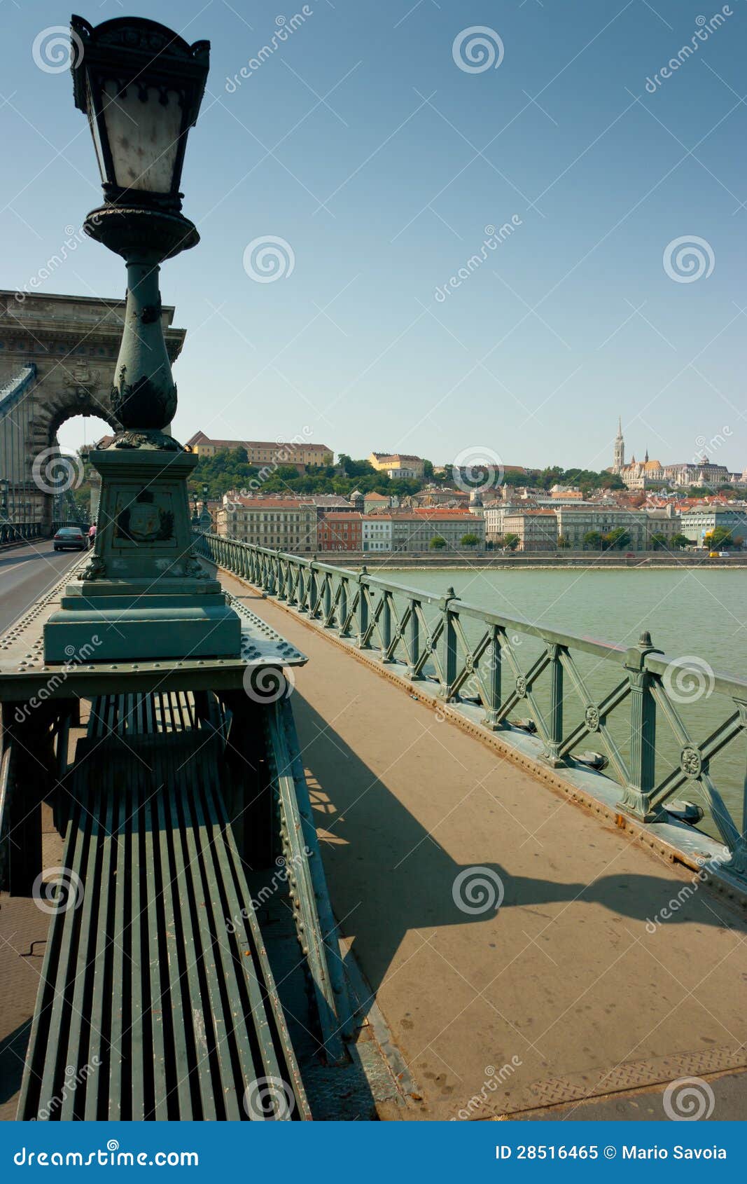 Chain Bridge stock image. Image of eastern, blue, east - 28516465