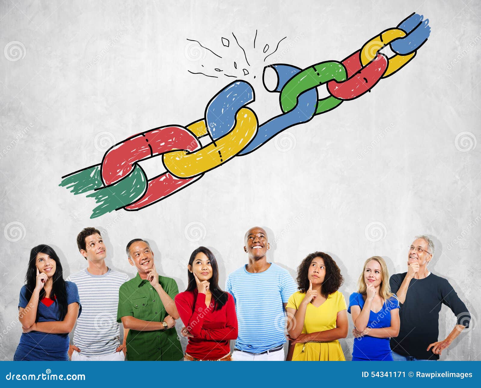 Chain Broken Stress Pressure Freedom Concept Stock Image - Image of ...