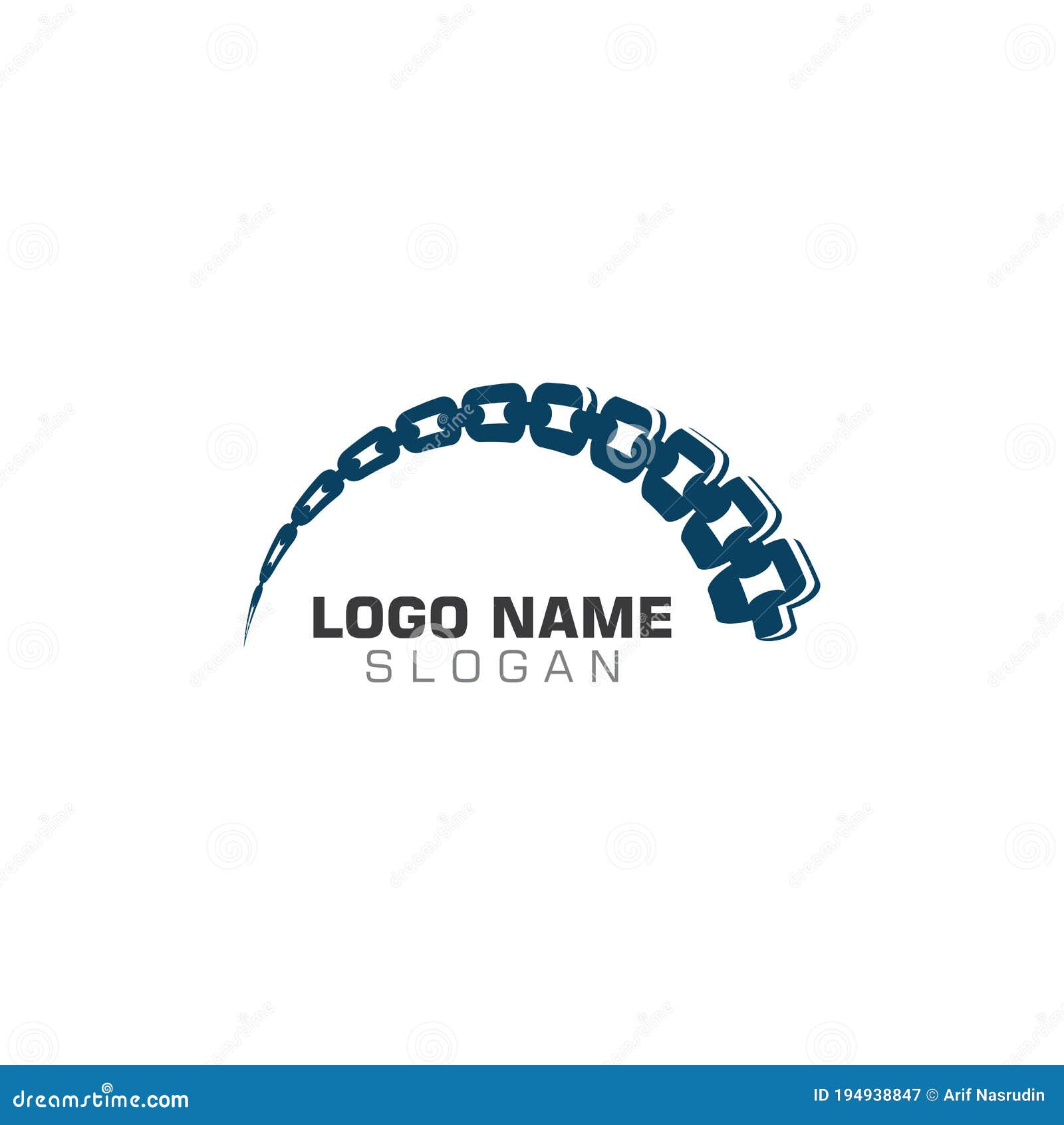 Chain Business Logo Abstract Unity Vector Design Template Stock ...