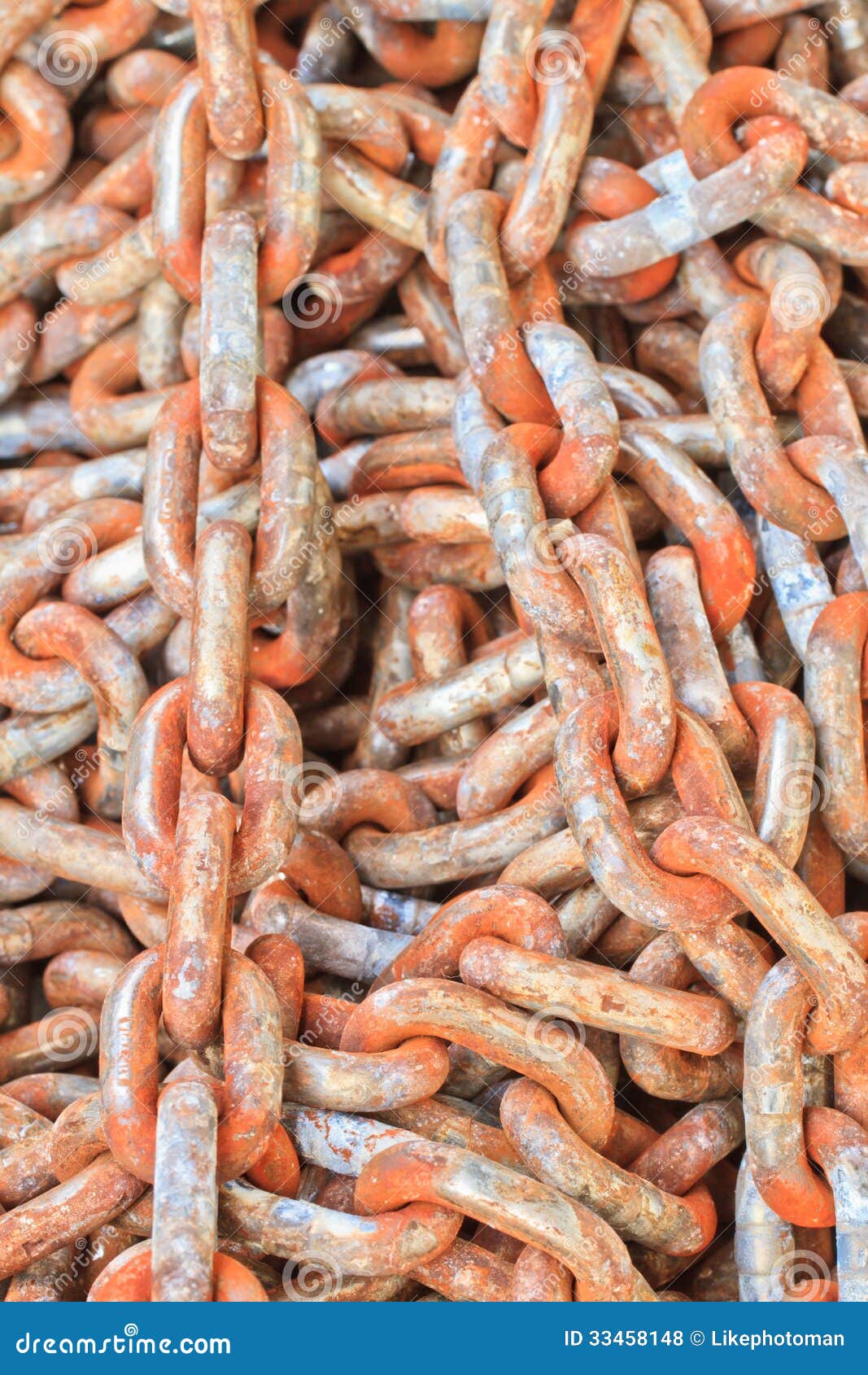 Chain stock photo. Image of iron, metal, chain, steel - 33458148