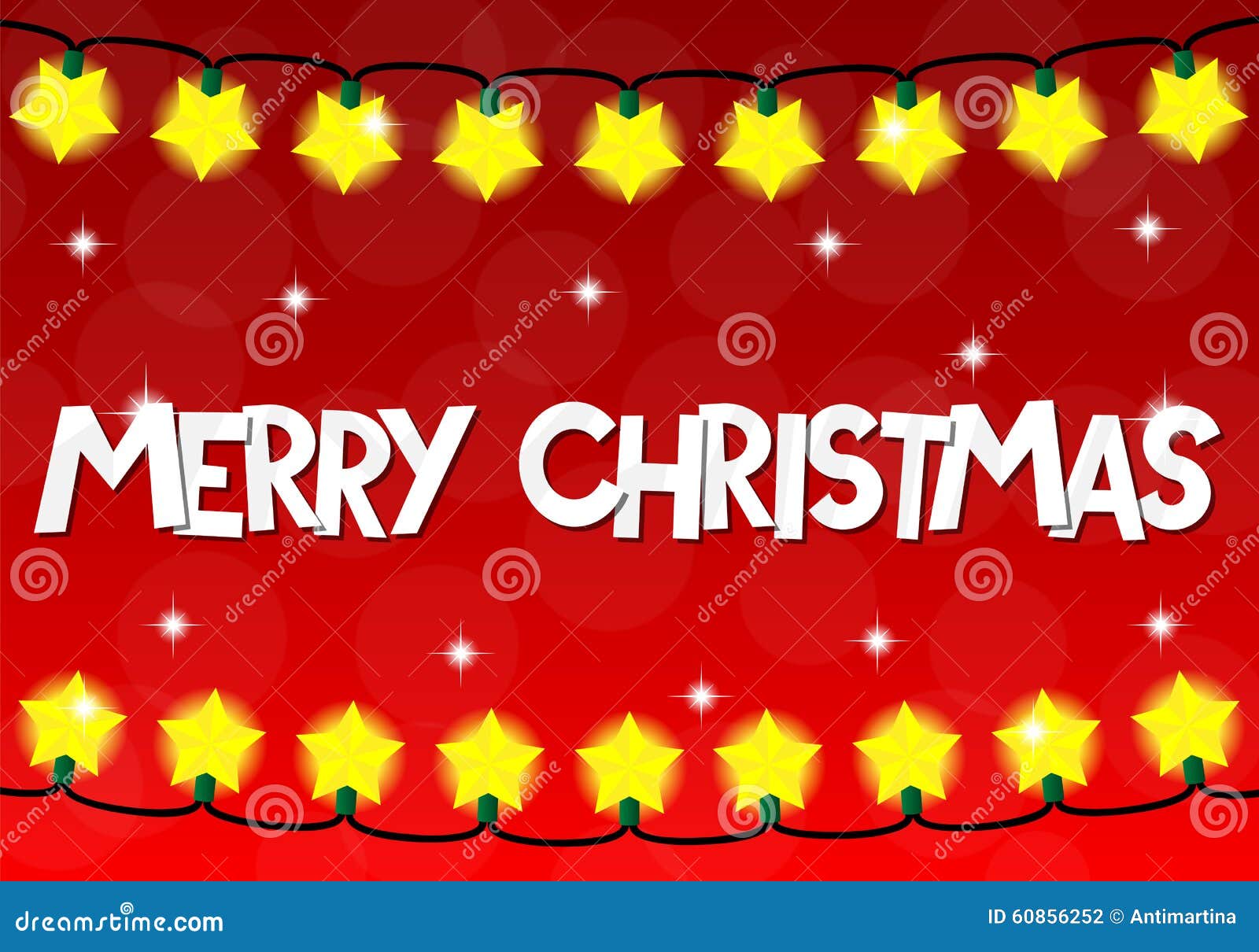 Chain of christmas lights stock vector. Illustration of christmas ...