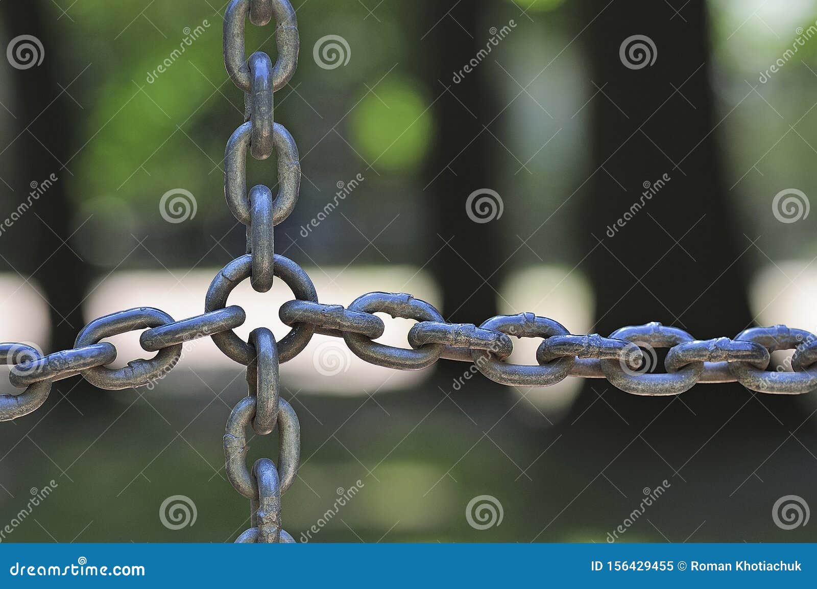 Chain, the Concept of Inseparable Connection. Stock Image - Image of ...