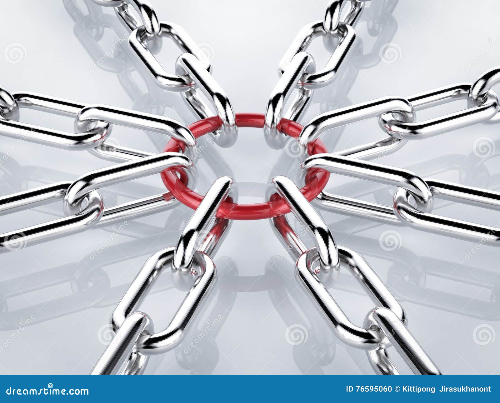 Chain connection stock illustration. Illustration of shackle - 76595060