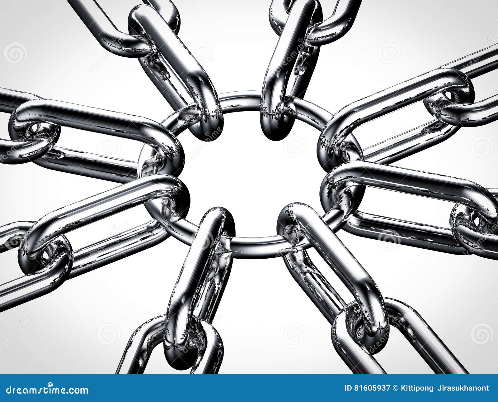 Chain connection stock illustration. Illustration of industrial - 81605937