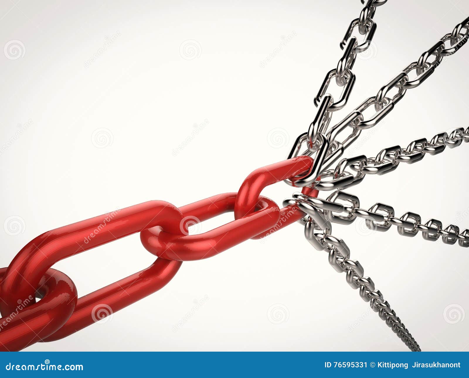 Chain connection stock illustration. Illustration of secure - 76595331