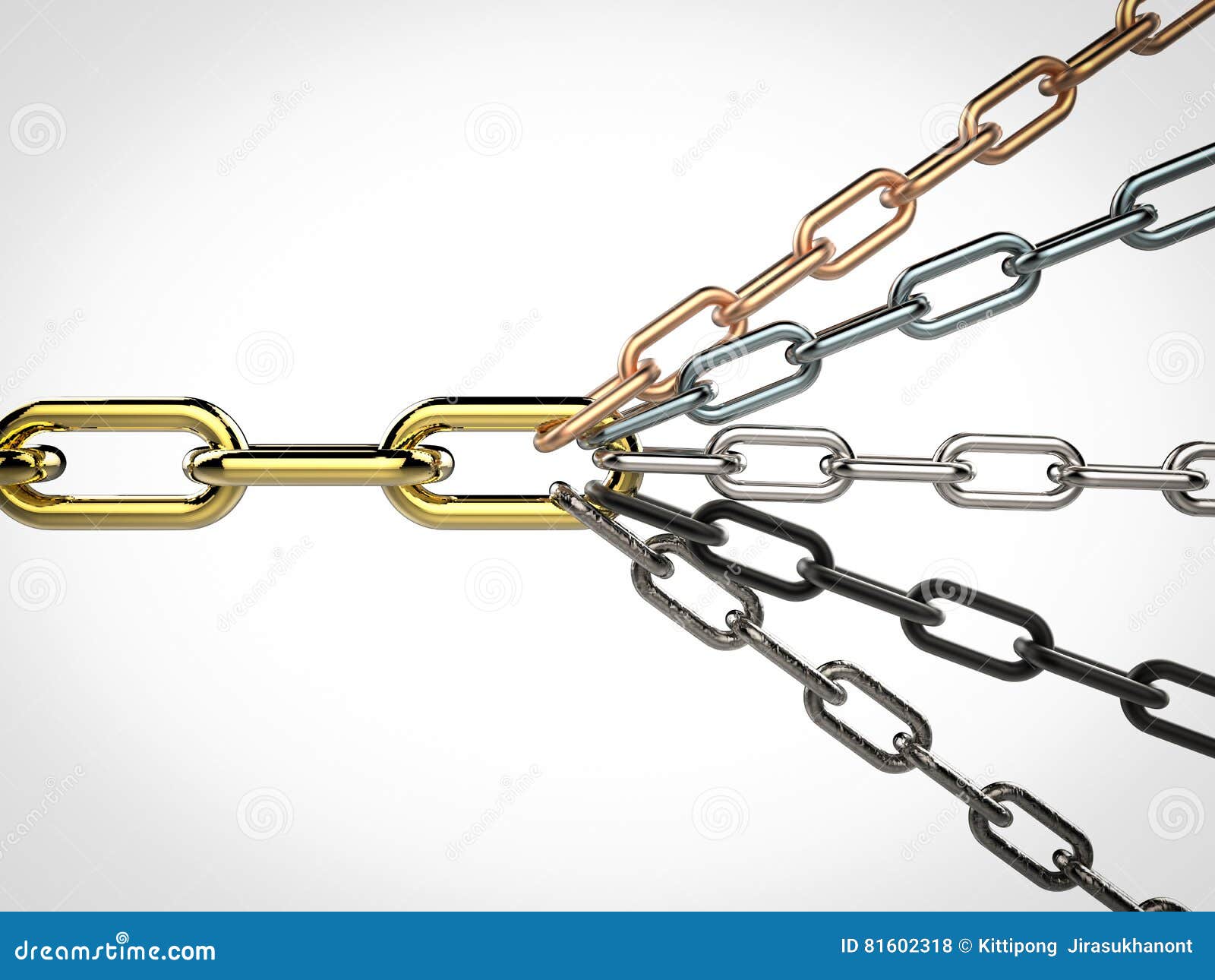 Chain connection stock illustration. Illustration of lock - 81602318
