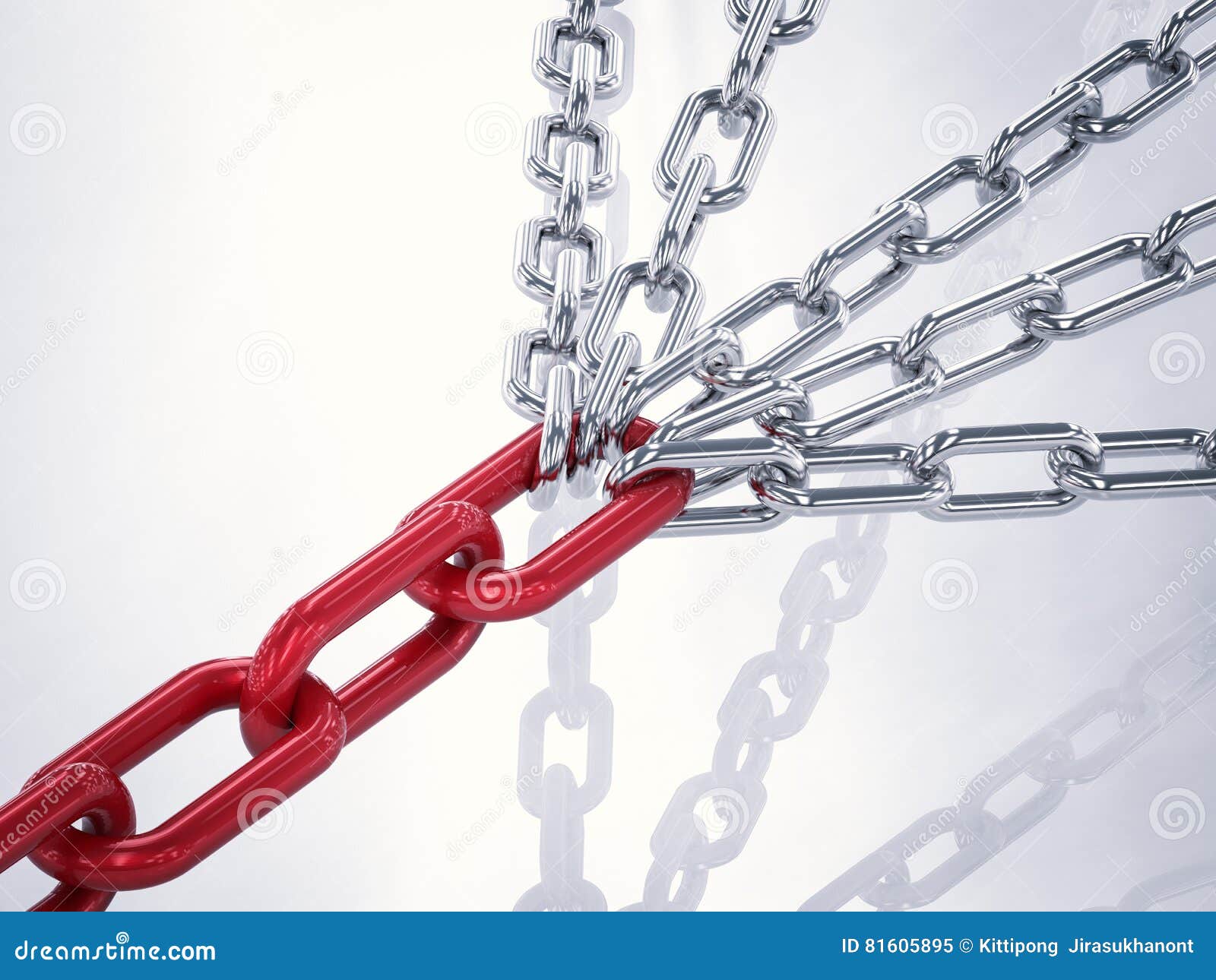 Chain connection stock illustration. Illustration of hyperlink - 81605895