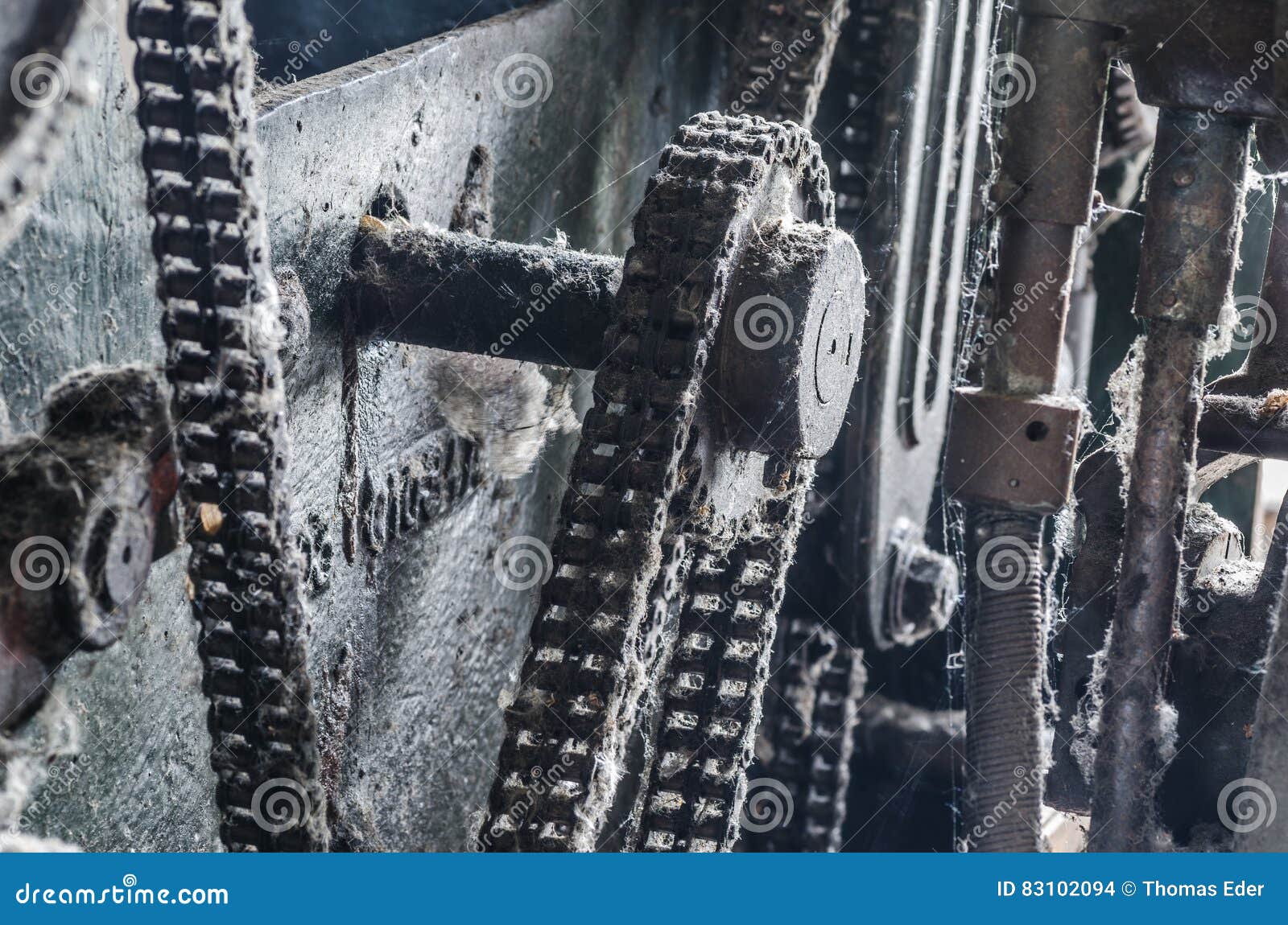 Chain drive of machine stock photo. Image of places, monument - 83102094