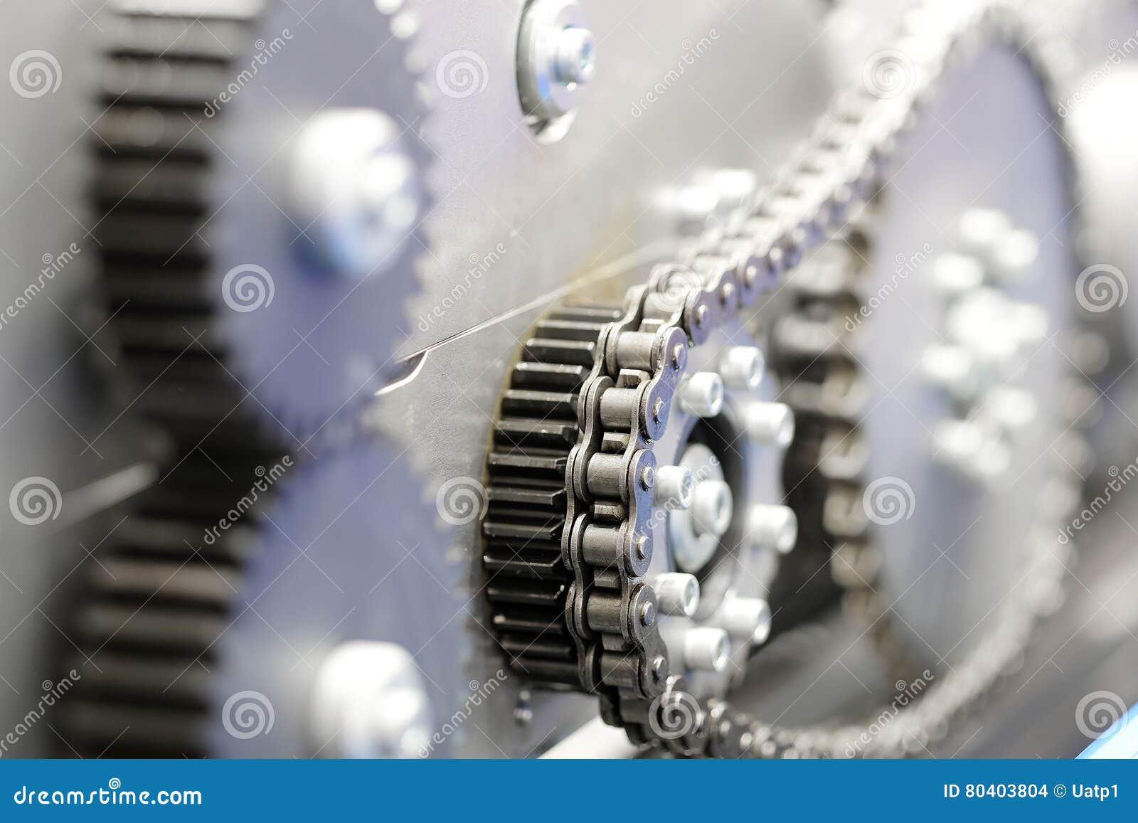 Chain driven transmission stock photo. Image of driven - 80403804