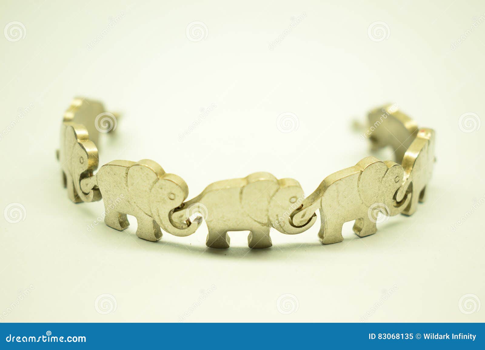 Chain Elephant 2 stock image. Image of plants, bracelet - 83068135