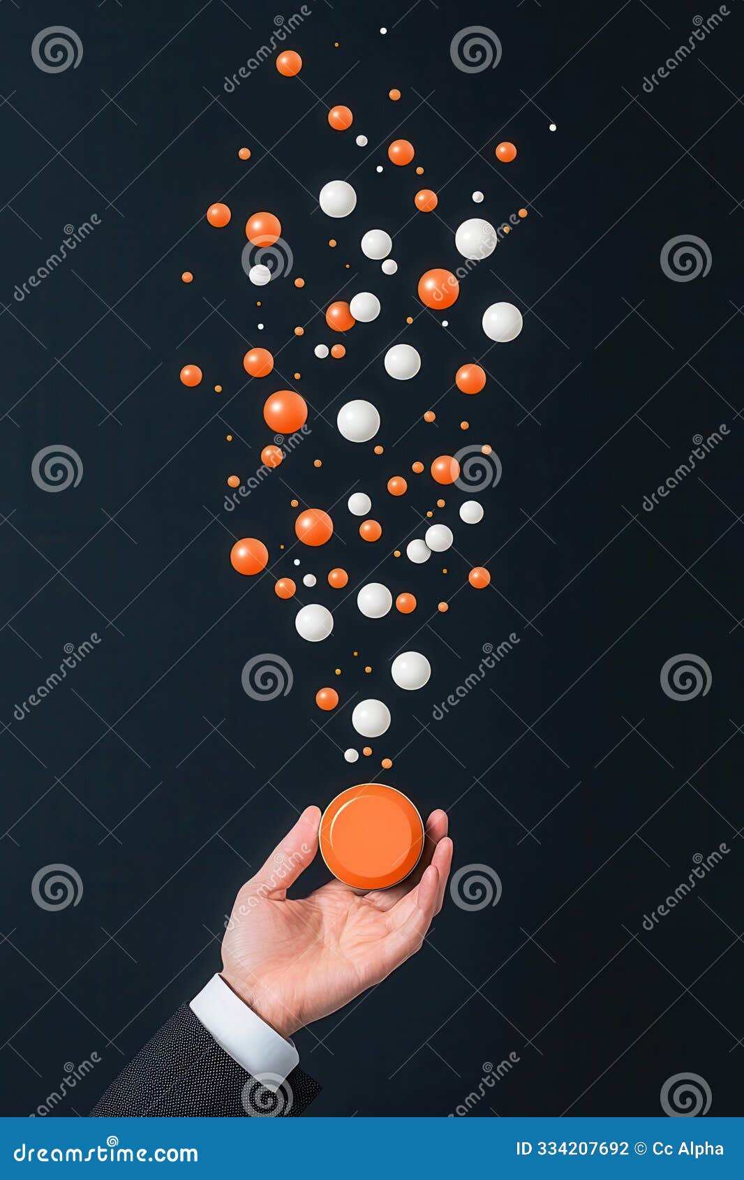 A Chain of Events Set Off by a Simple Action, Like Pushing a Button ...