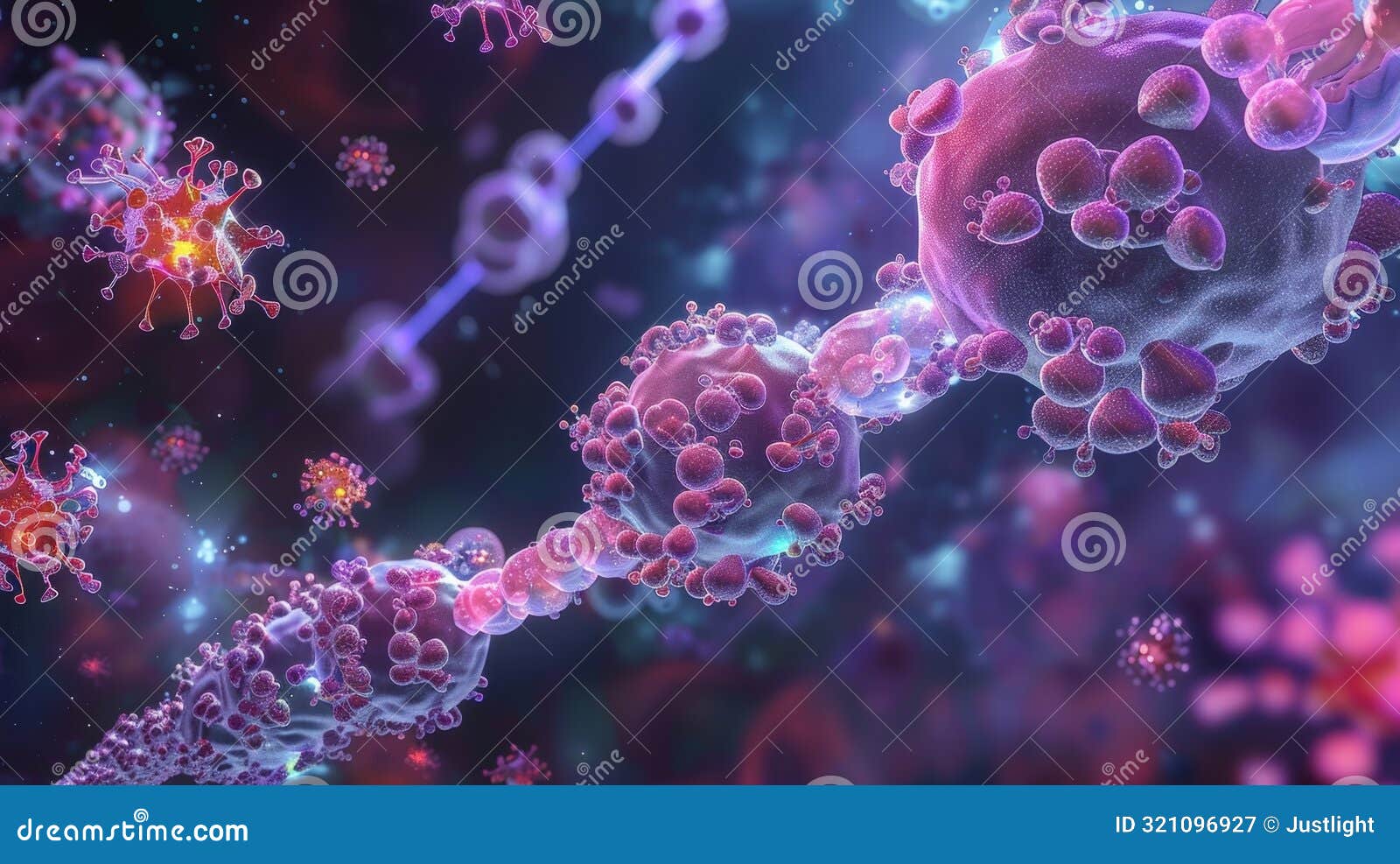 A Chain of Extracellular Vesicles Forming a Bridge between Cells for ...