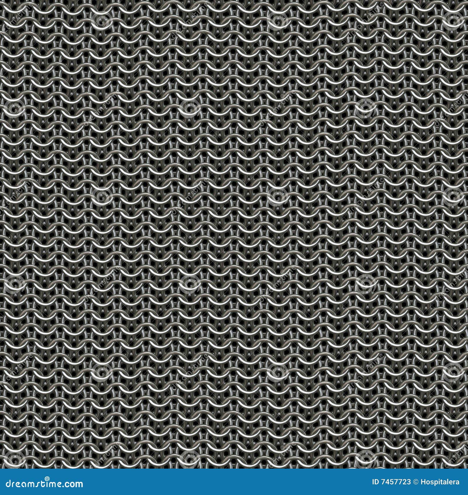 Chain fabric stock illustration. Illustration of polished - 7457723