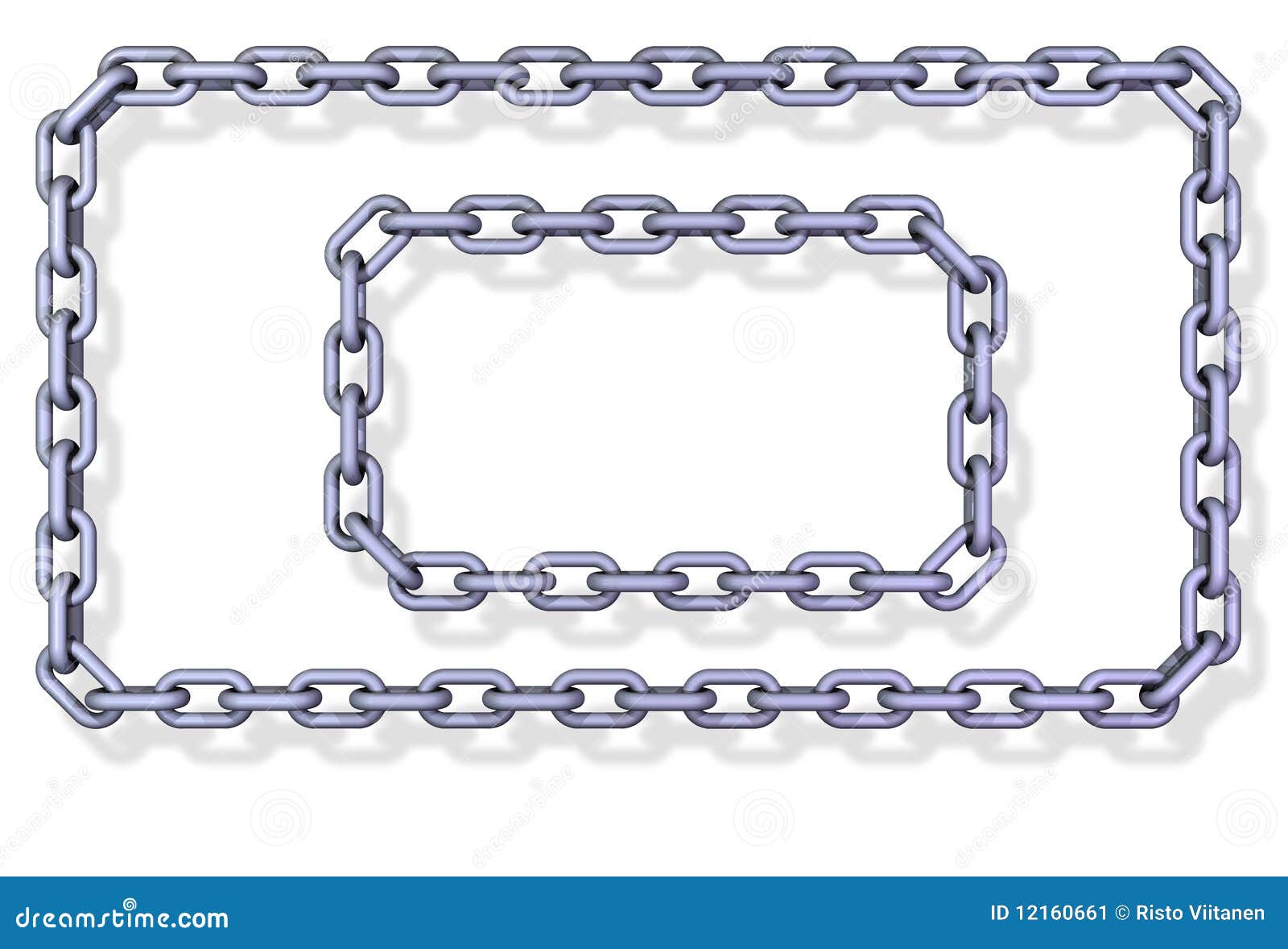 Chain frames stock illustration. Illustration of interaction - 12160661