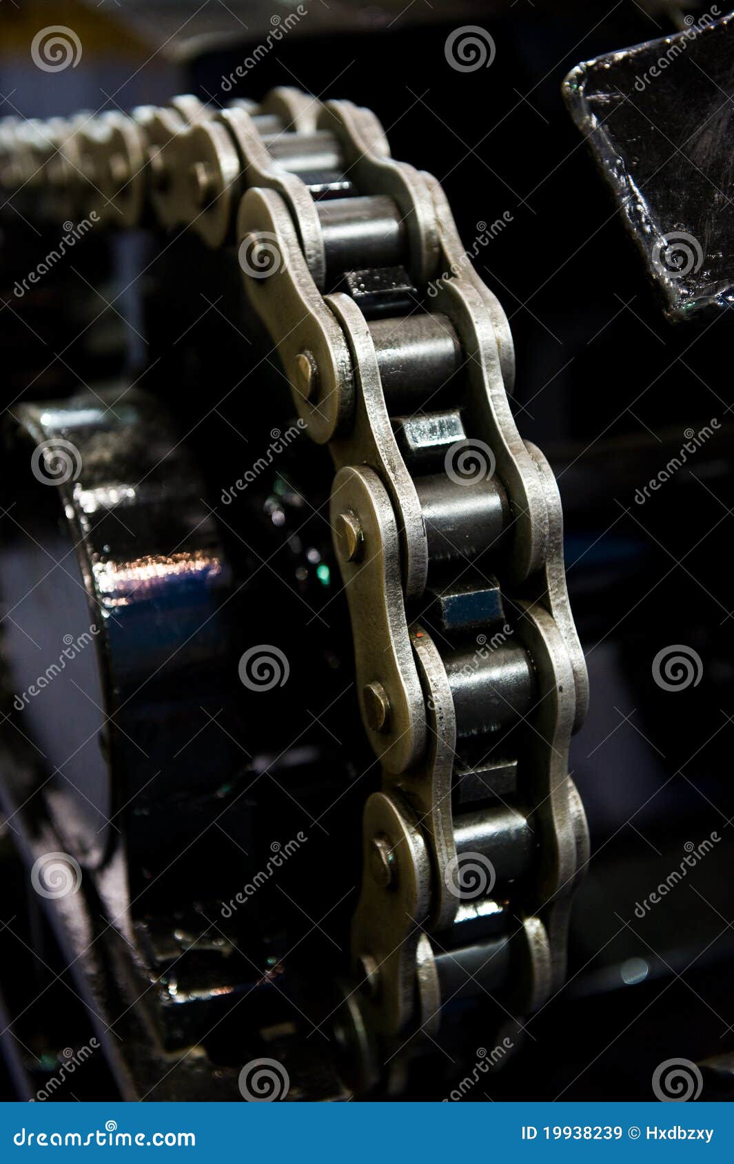 Chain gear stock image. Image of arrangement, metal, mechanics - 19938239