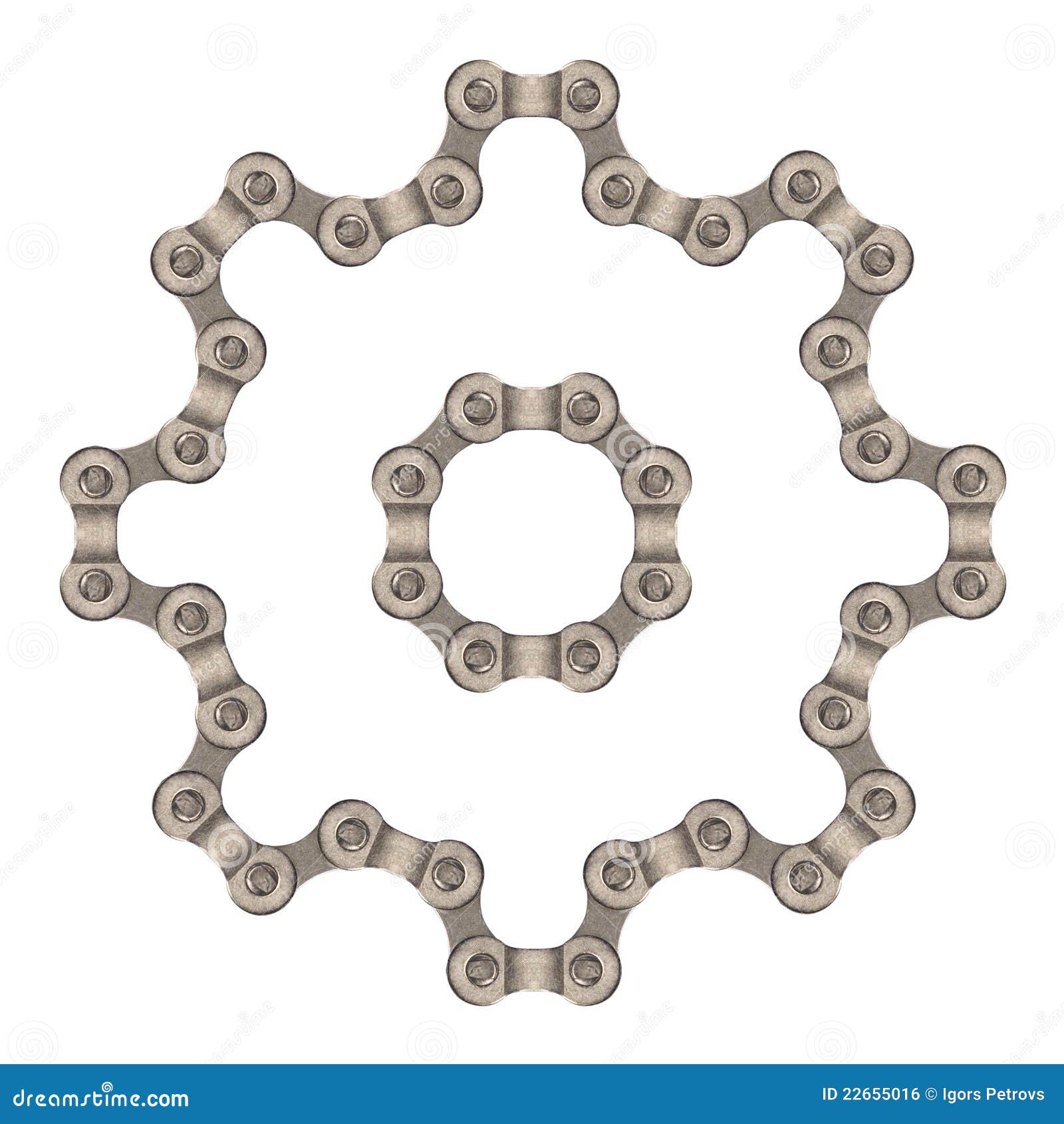 Chain gear stock photo. Image of engineering, hard, element - 22655016