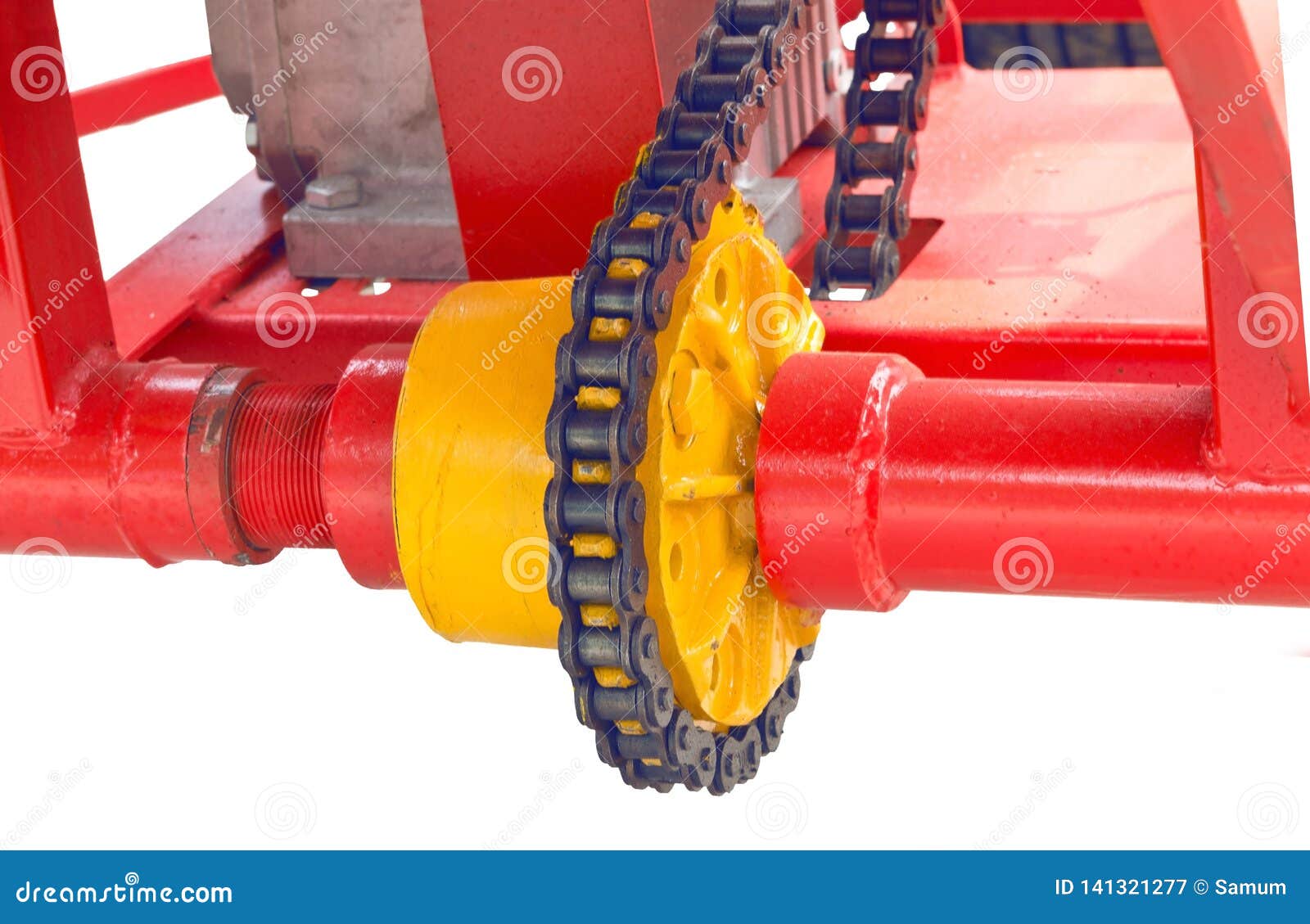 The Chain gear stock image. Image of manufacture, energy - 141321277