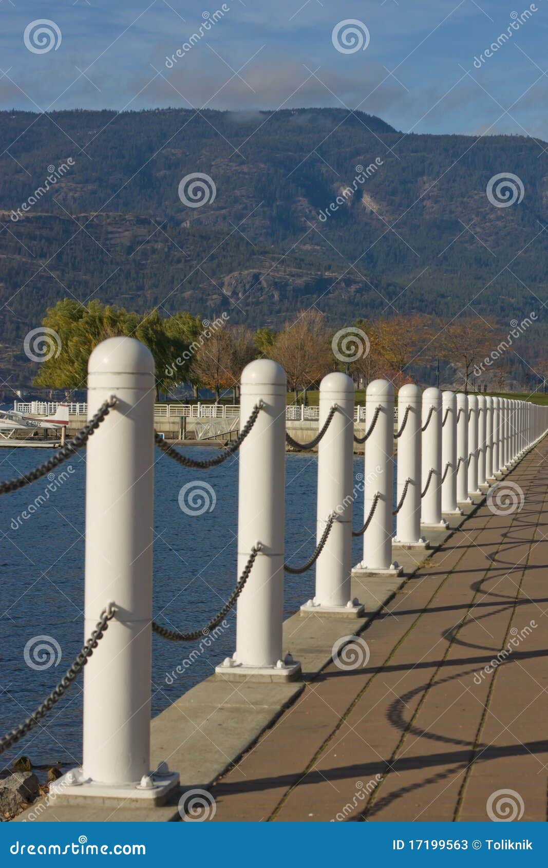Chain handrails stock image. Image of moody, concepts - 17199563
