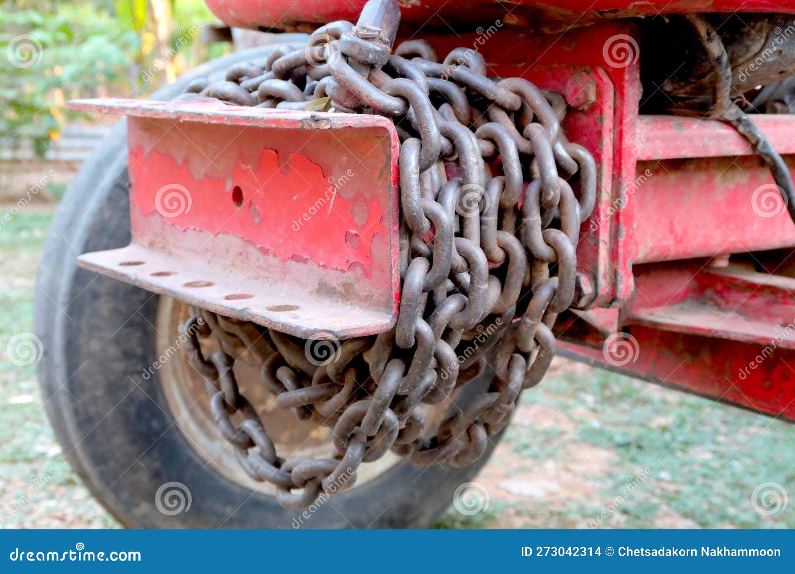 Chain Hook for Draging Broken Vehicle or Anything Stock Photo - Image ...