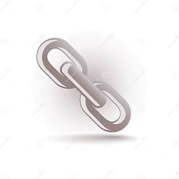 Chain icon stock vector. Illustration of metallic, sale - 14977275