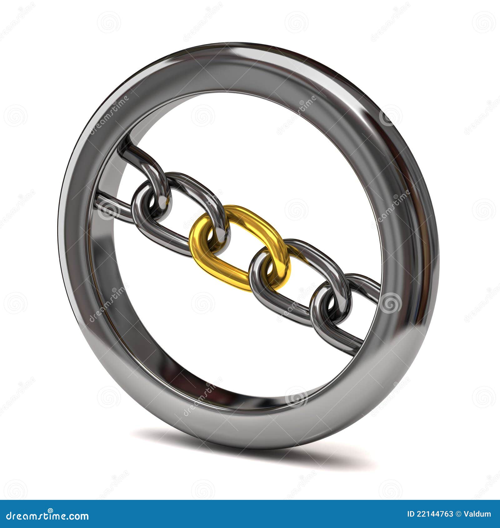 Chain icon stock illustration. Illustration of metal - 22144763