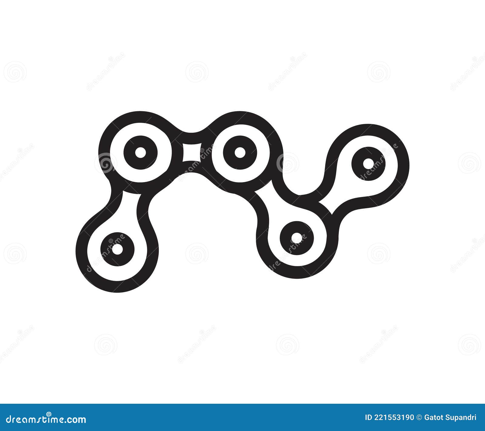 Chain Icon ,link Icon Vector Logo Design Template Stock Vector ...