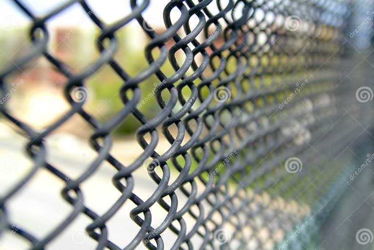 Chain Link Fence stock image. Image of prison, grid, detain - 6804187