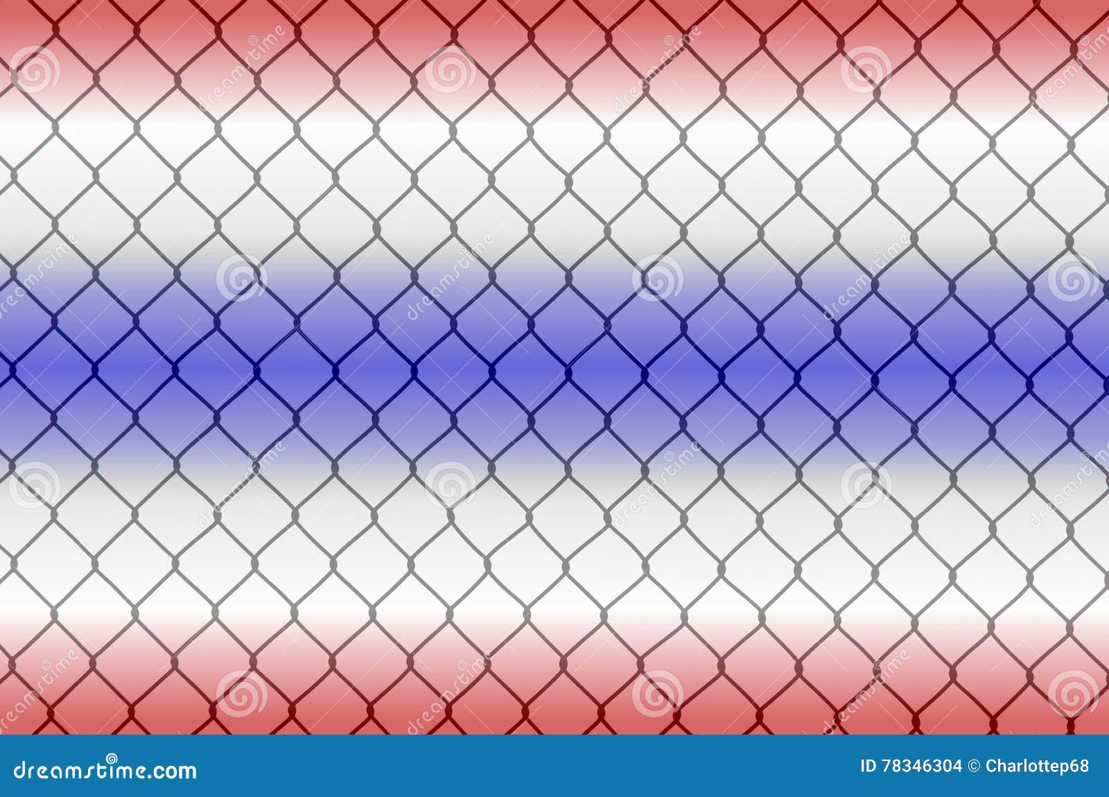Chain link fence stock photo. Image of white, military - 78346304