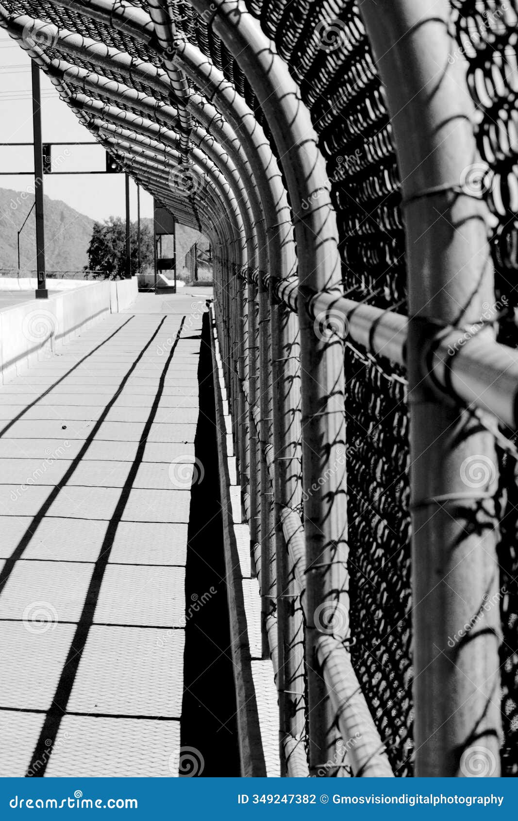 Visible Fences stock photo. Image of traffic, lane, black - 349247382