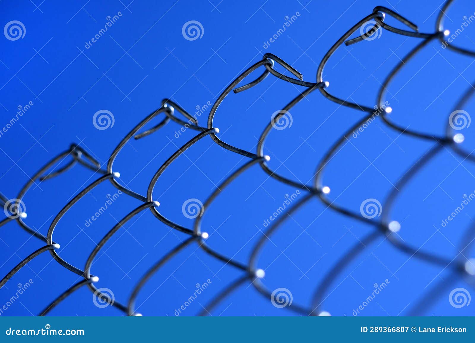 Chain Link Fence for Security Chainlink Stock Image - Image of ...
