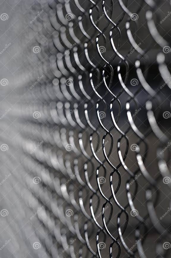 Chain Link Fence for Security Chainlink Stock Photo - Image of safety ...