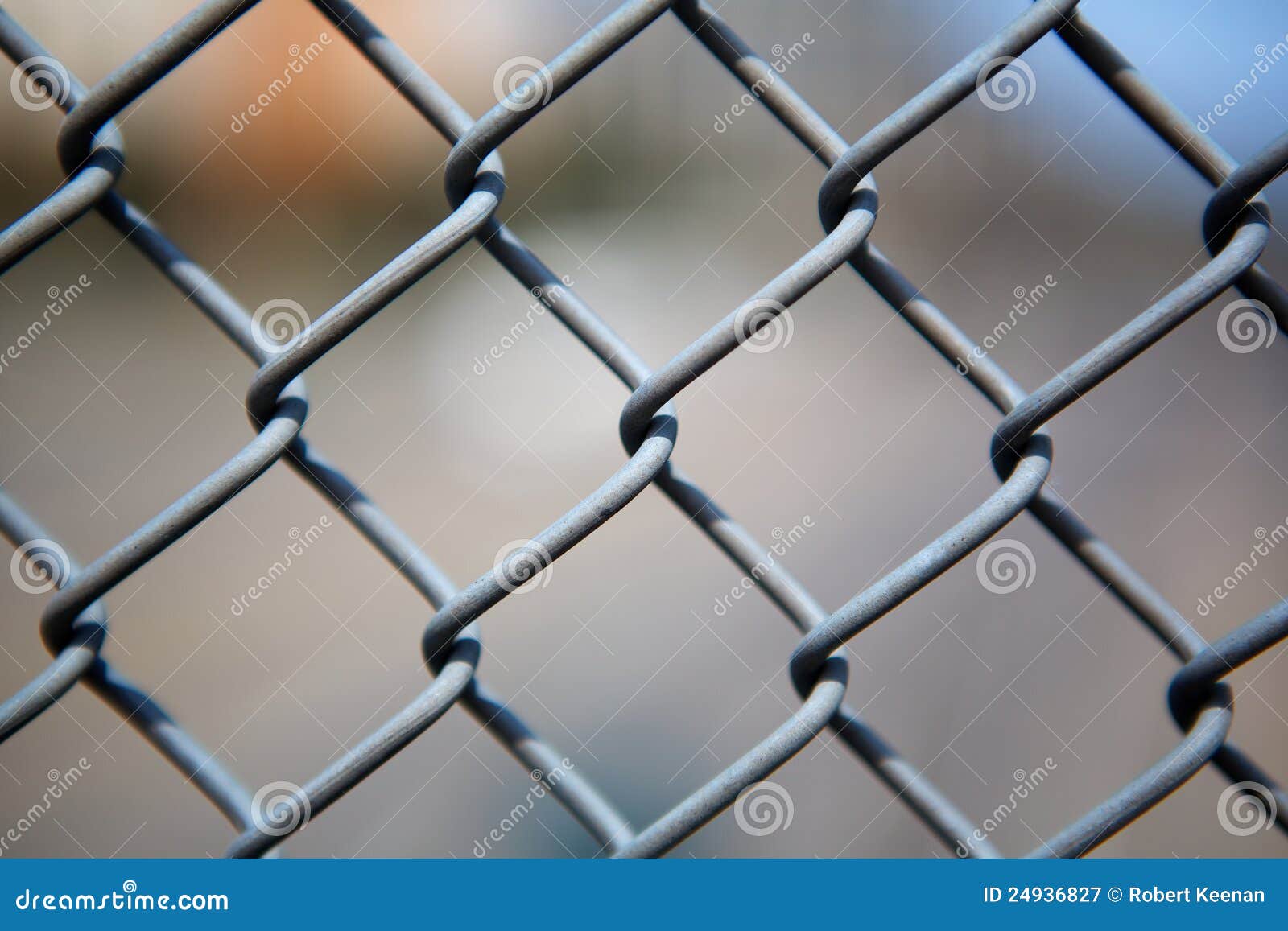 Chain Link Fence Up Close Royalty-Free Stock Photography ...