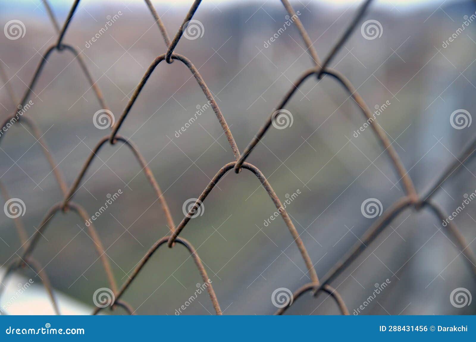 The View From A Prison Cell Through Bars, A Prison, The Concept Of ...