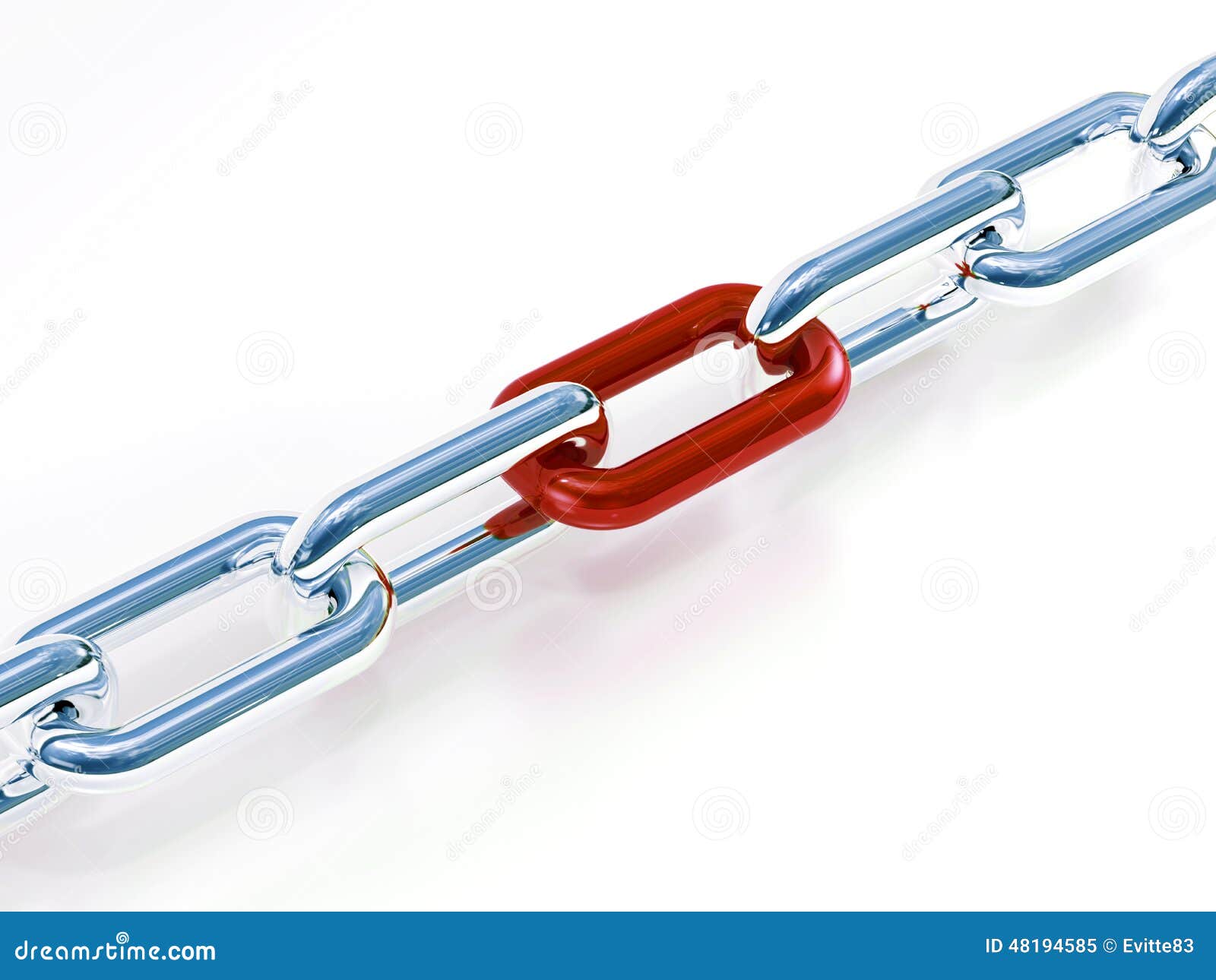 Chain link stock illustration. Illustration of security - 48194585