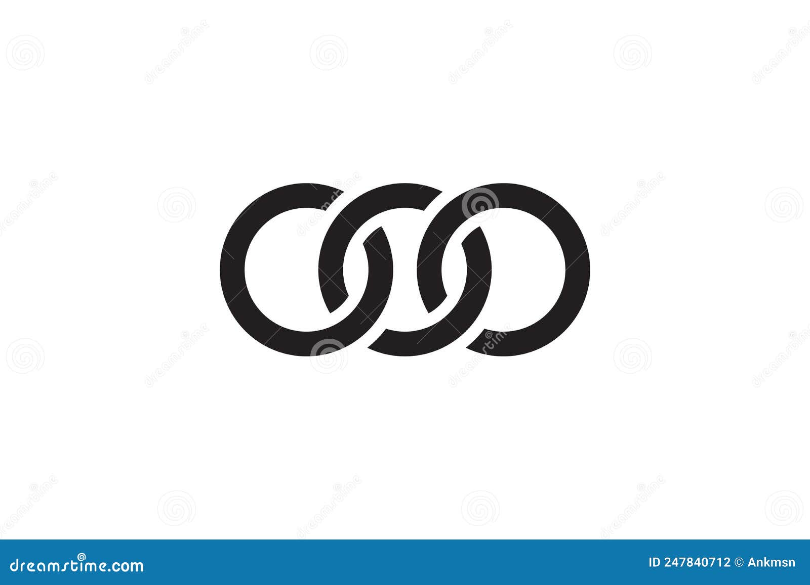 Chain Link Icon. Connection Sign Vector Illustration. Linked Interface ...